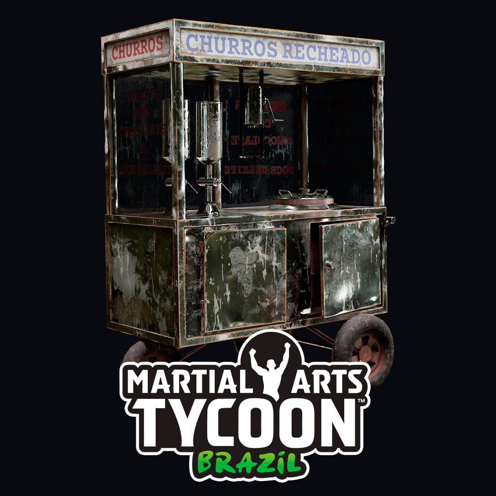 ArtStation - Martial Arts Tycoon: Brazil - Props