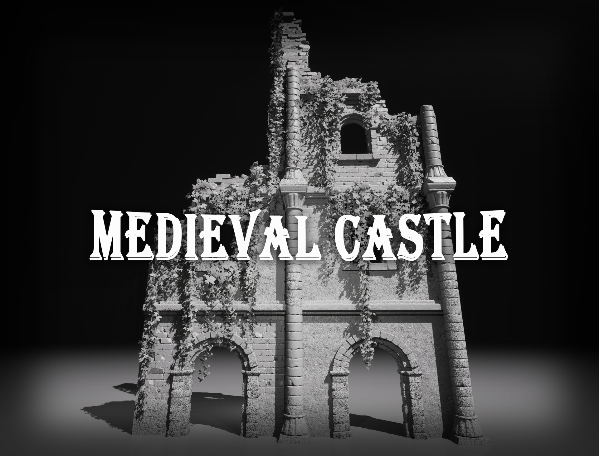 ArtStation - Medieval Castle Prop