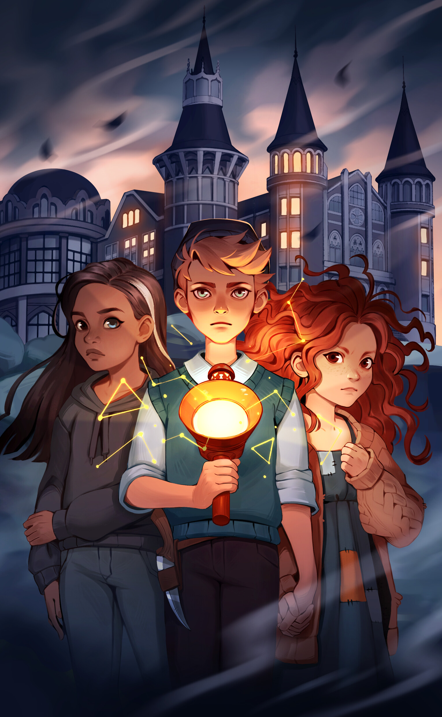 ArtStation - Обложка и иллюстрации к книге "Скрытые территории" от ...