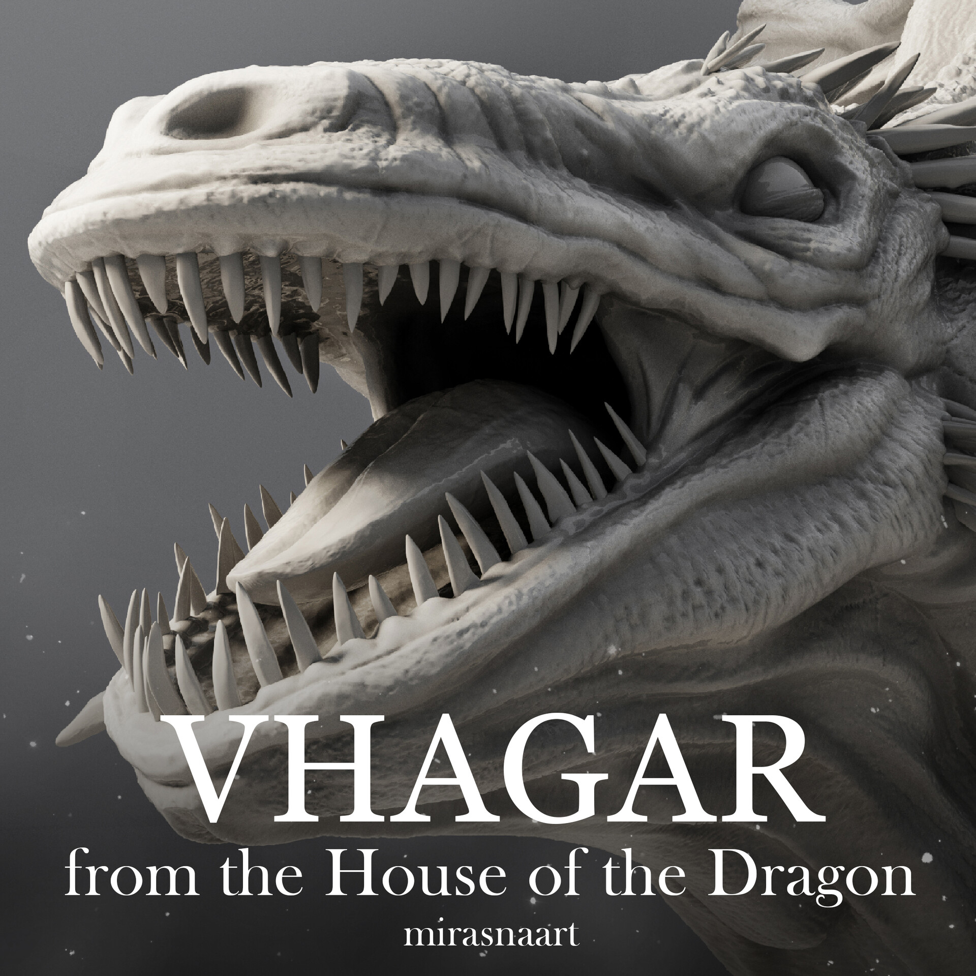 ArtStation - Vhagar from the House of the Dragon