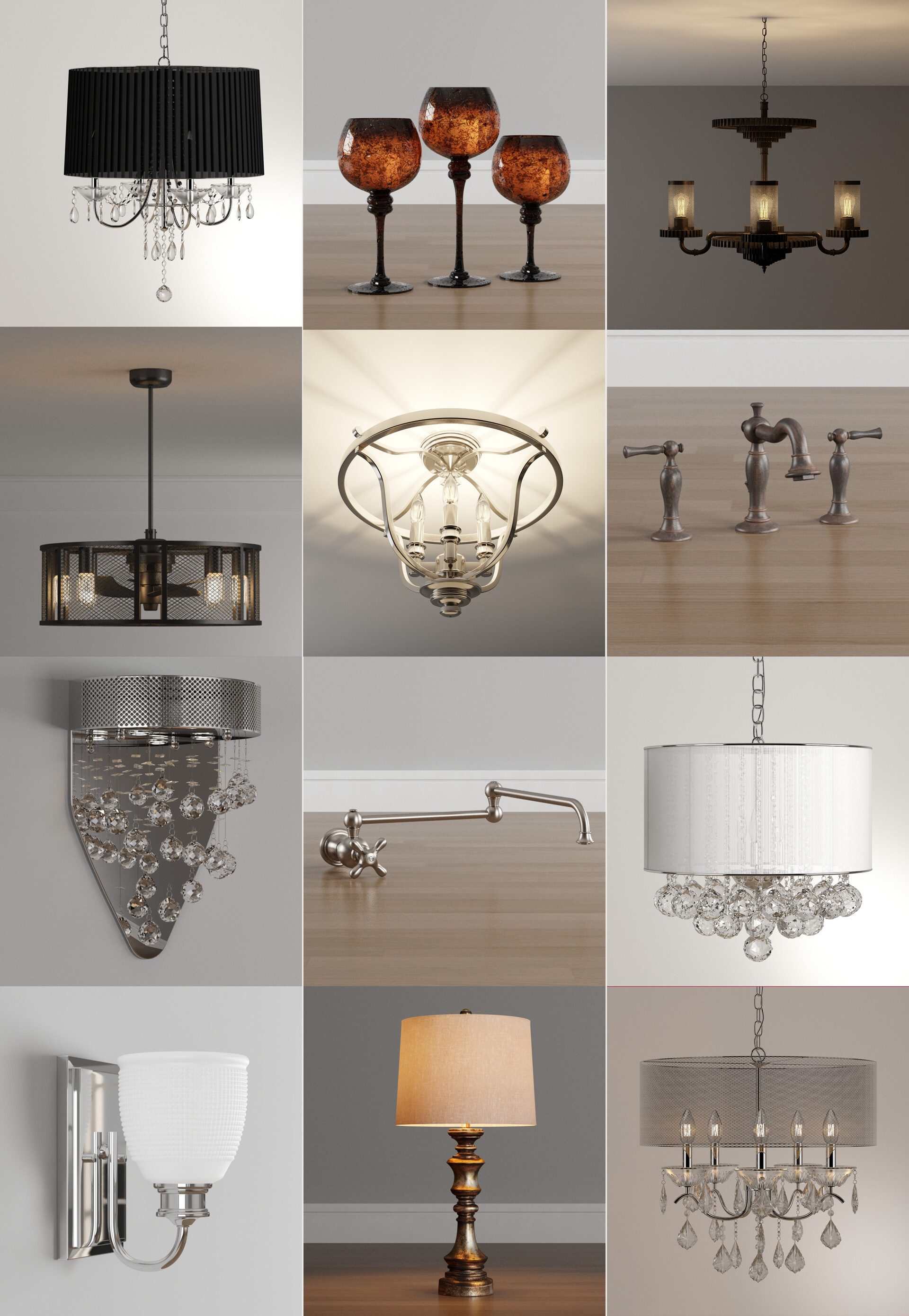 ArtStation - Objects for Interior Design - PART02