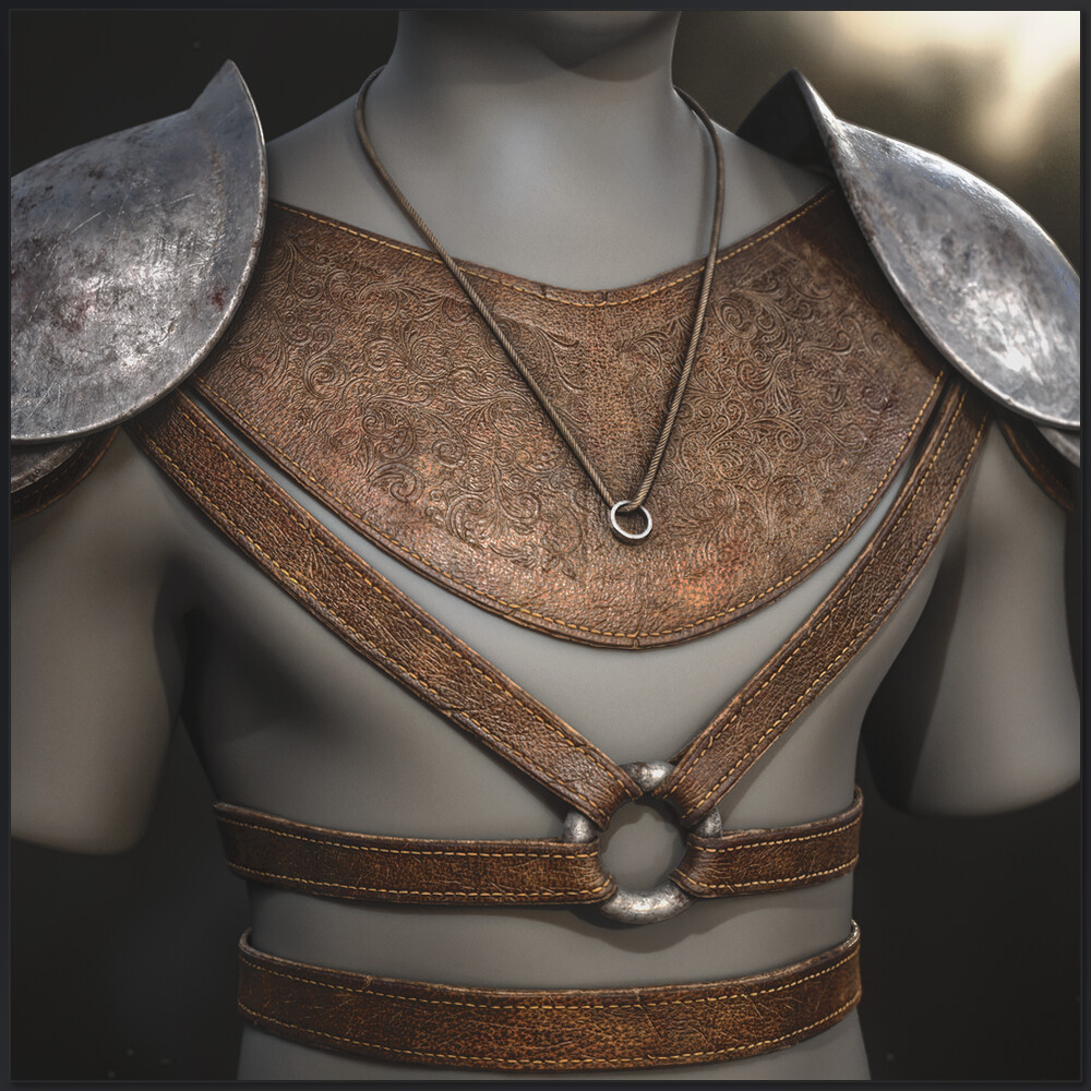 ArtStation - Leather Armor