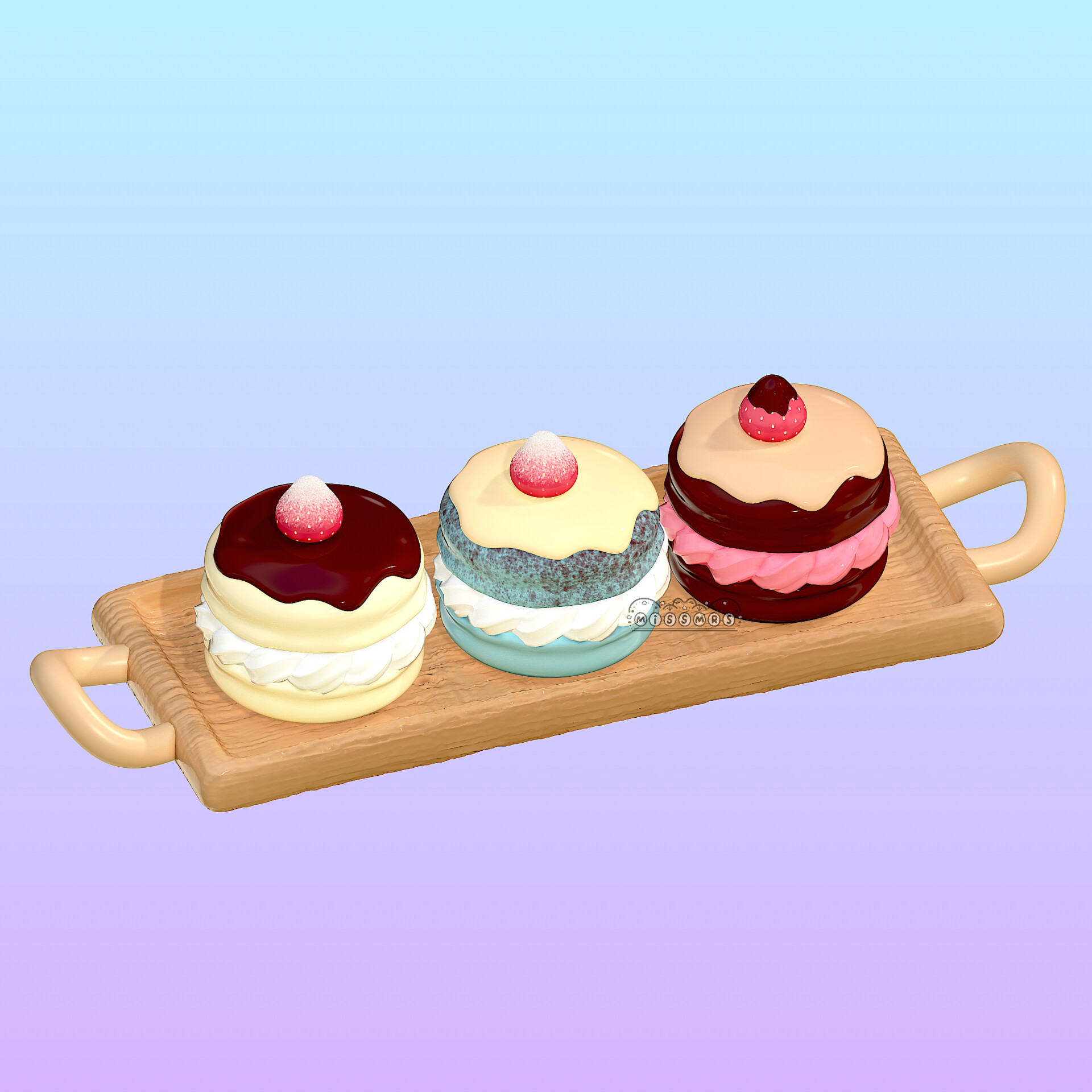 ArtStation - Macarons Model