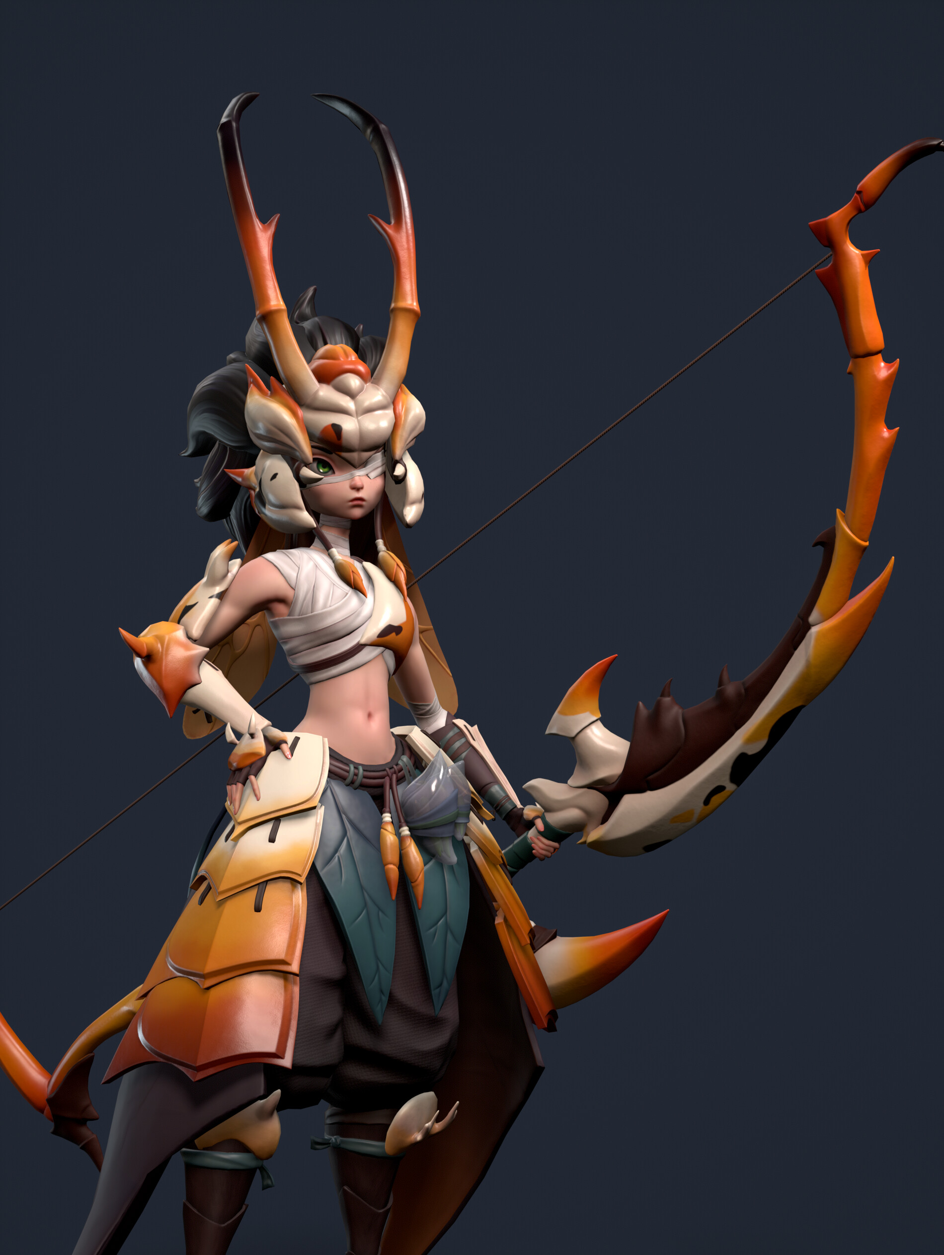 ArtStation - Claw Hunter - game-ready character