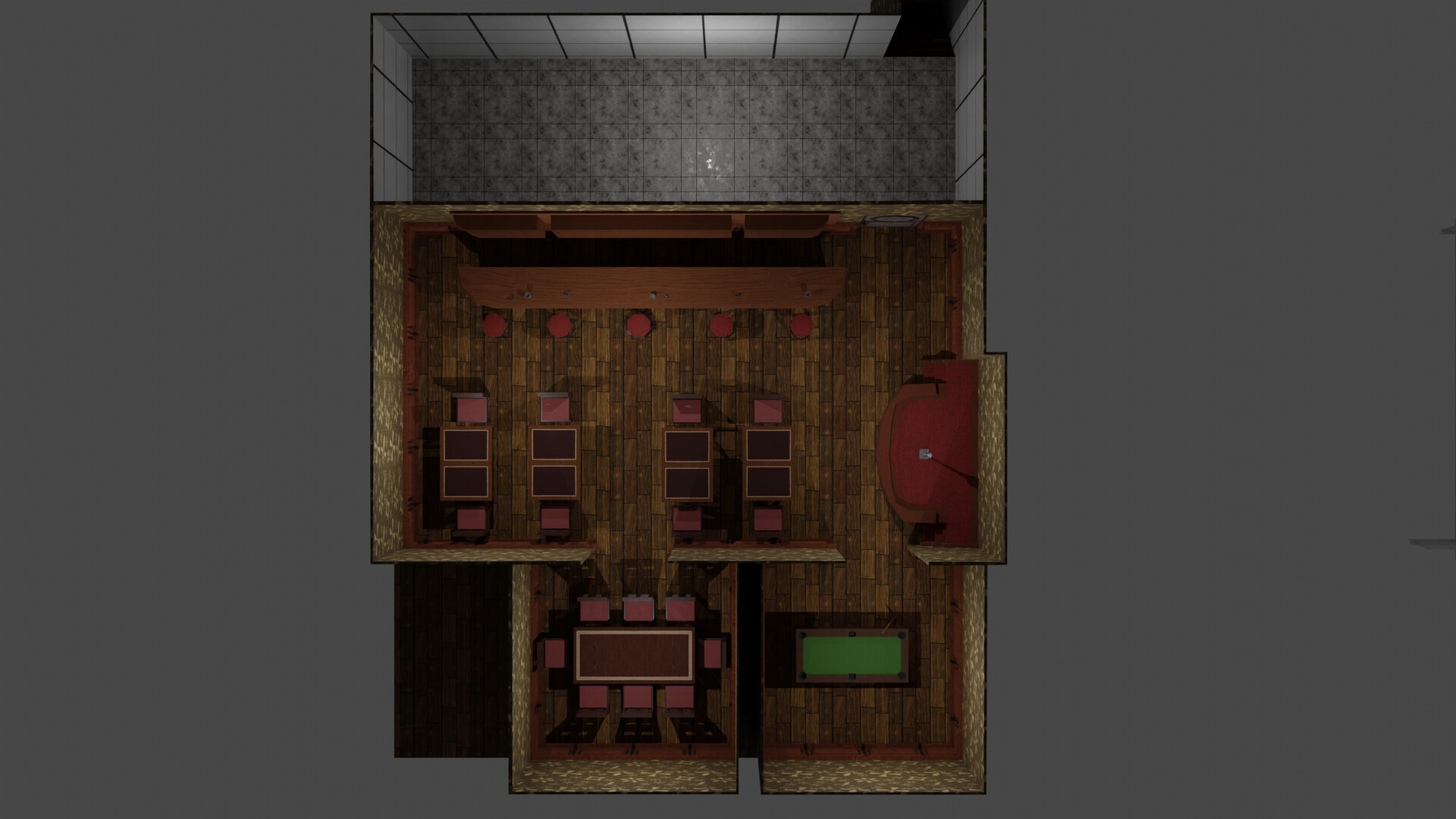 ArtStation - inside of bar