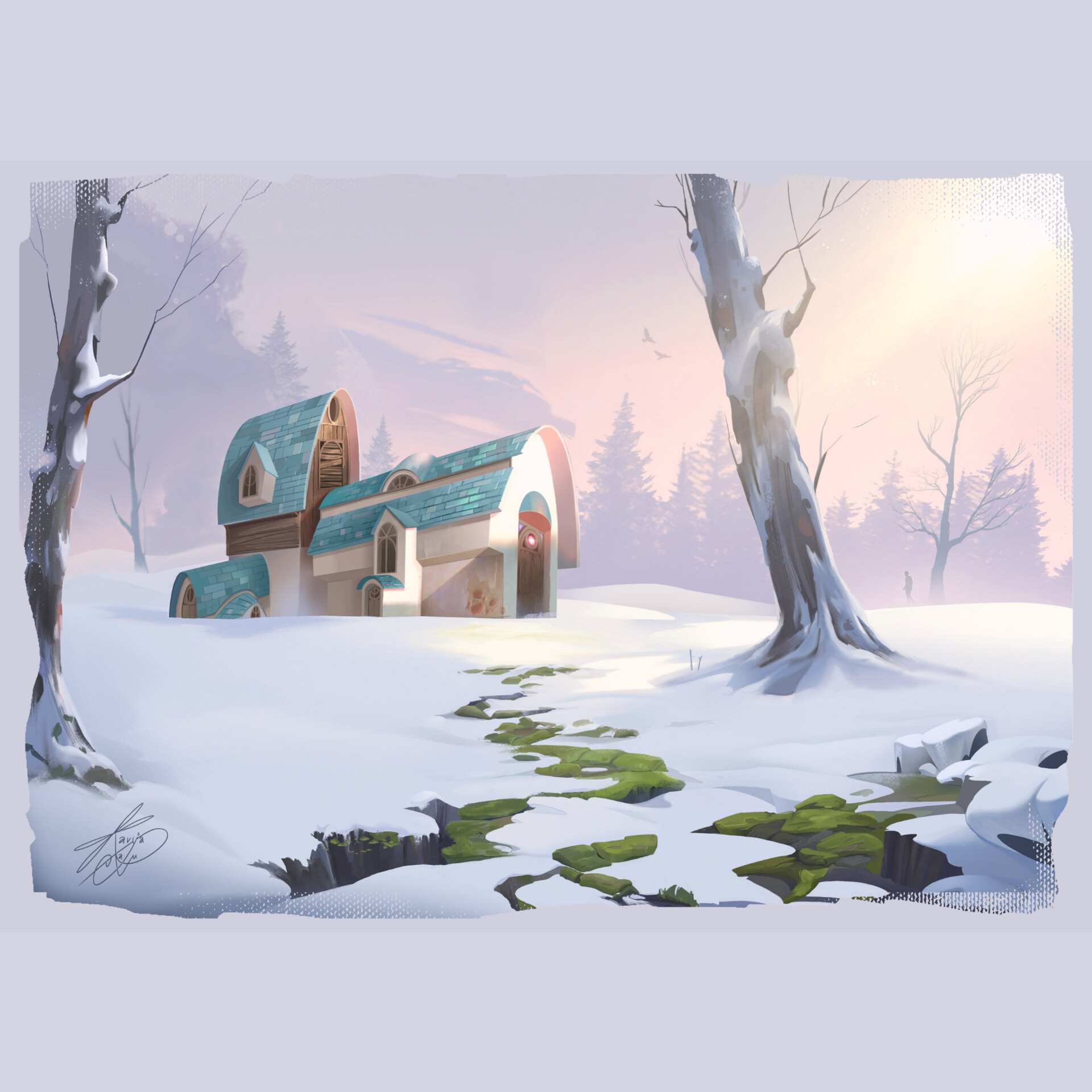 ArtStation - Winter Charm