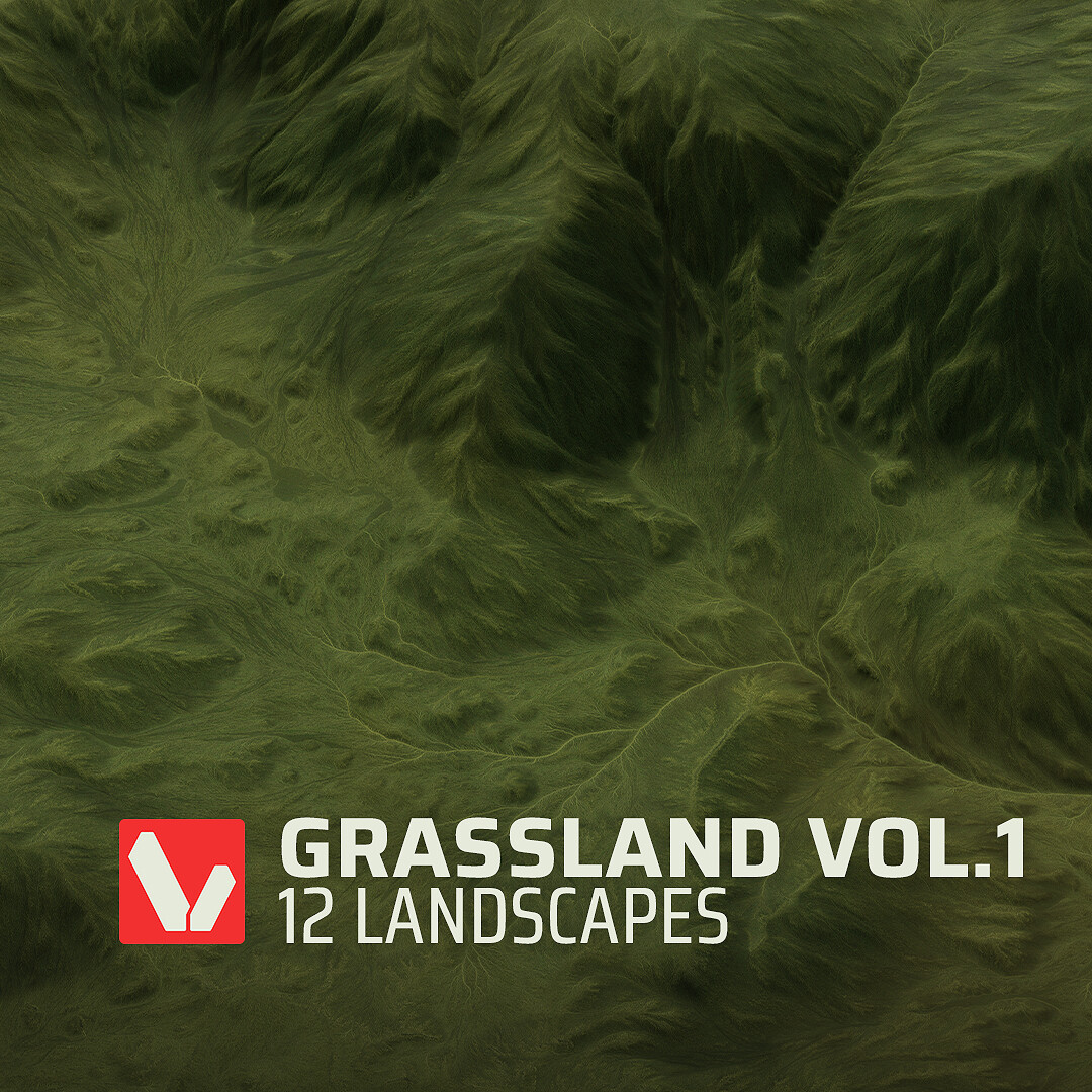 ArtStation - 8k Landscapes - Grassland Vol.1