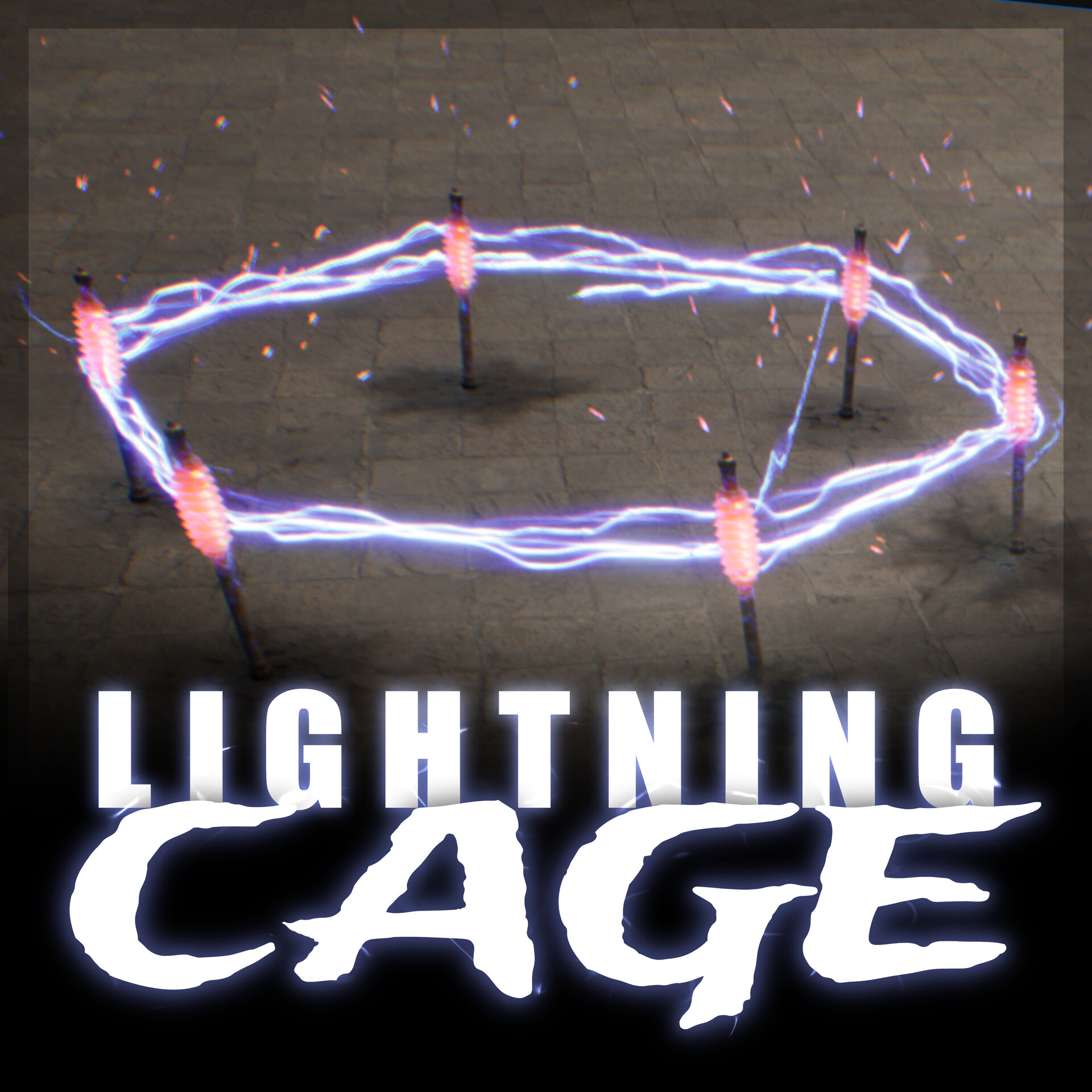 ArtStation - Lightning Cage
