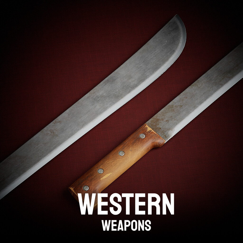 ArtStation - WESTERN WEAPONS | MACHETE