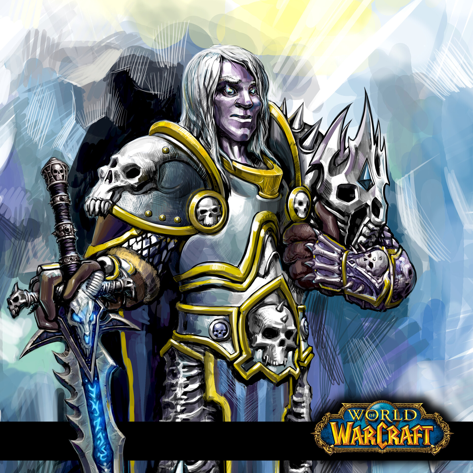 ArtStation - Warcraft heroes