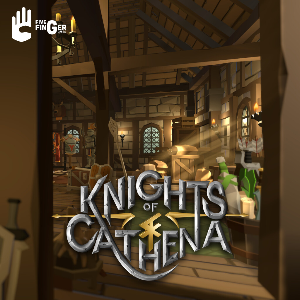 ArtStation - Knights of Cathena - Armory - Lighting and Setdressing