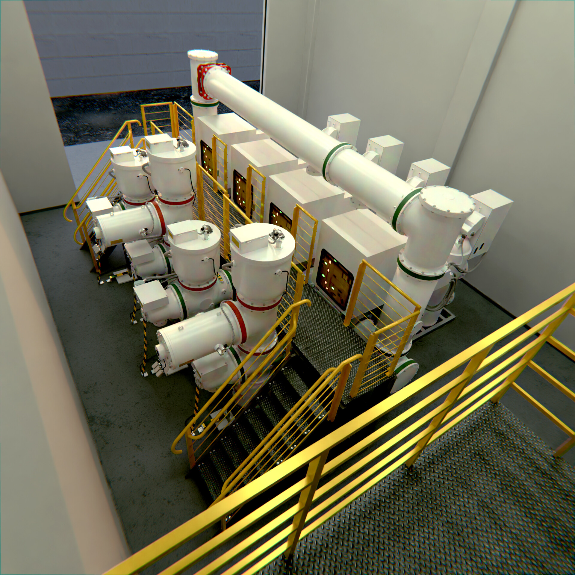 ArtStation - Gas Insulated Substation (GIS)