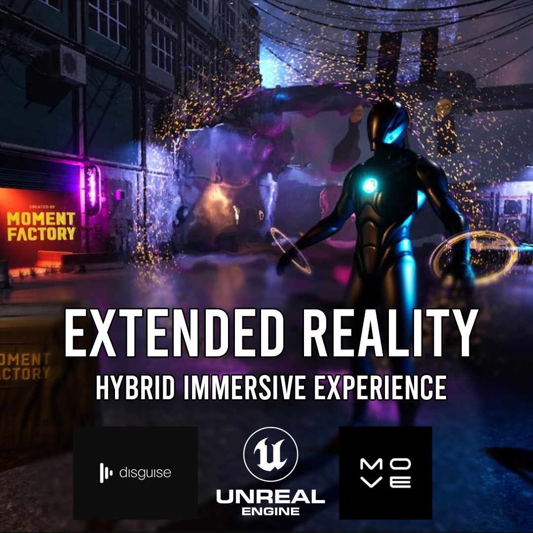 ArtStation - XR Hybrid Immersive Experience in Collaboration with Disguise and Move AI in Unreal ...