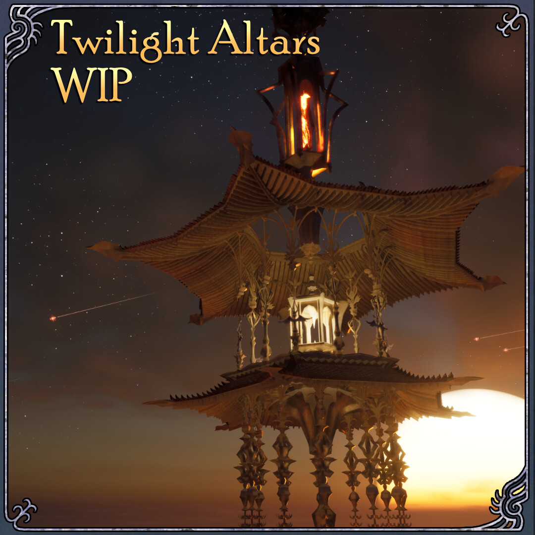 ArtStation - Twilight Altars [WIP]