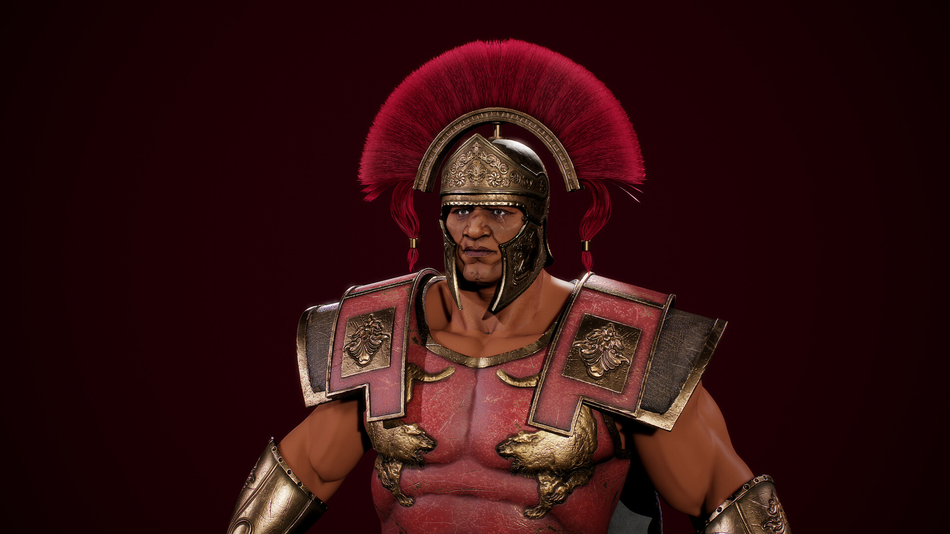 ArtStation - Centurion Character WIP - Game Ready