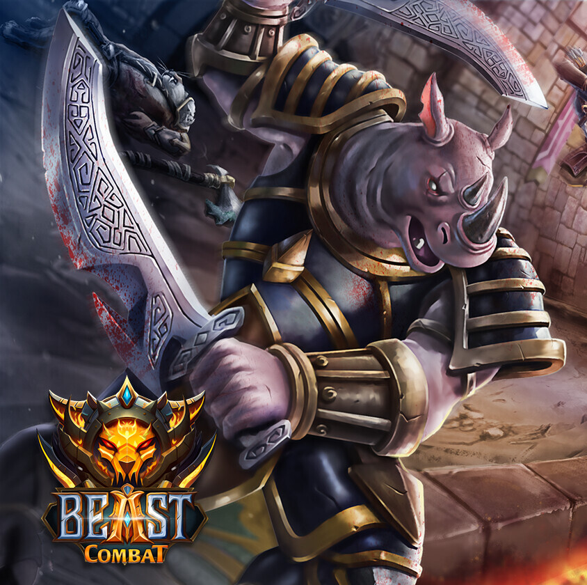 ArtStation - Beast Combat - Key Artwork