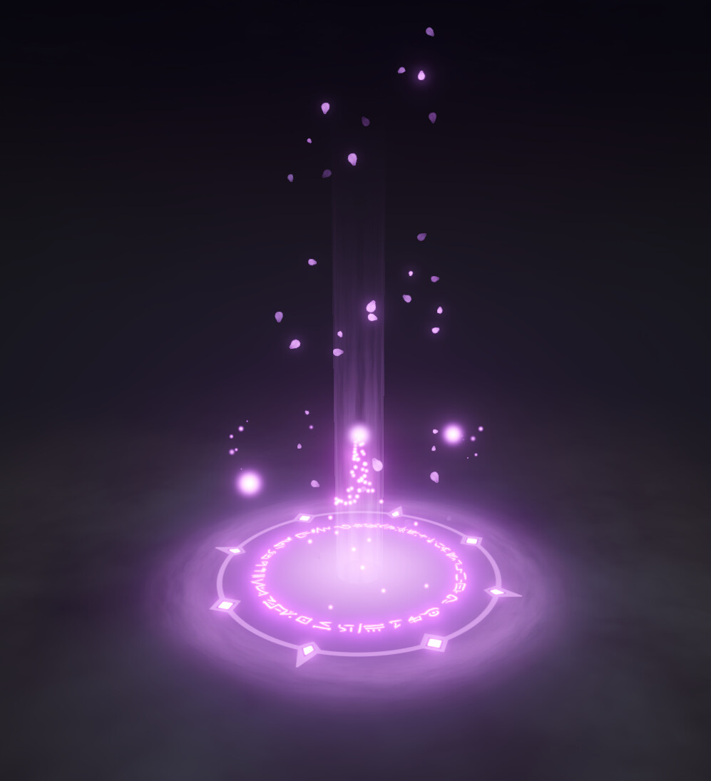 ArtStation - Spell Magic Petals