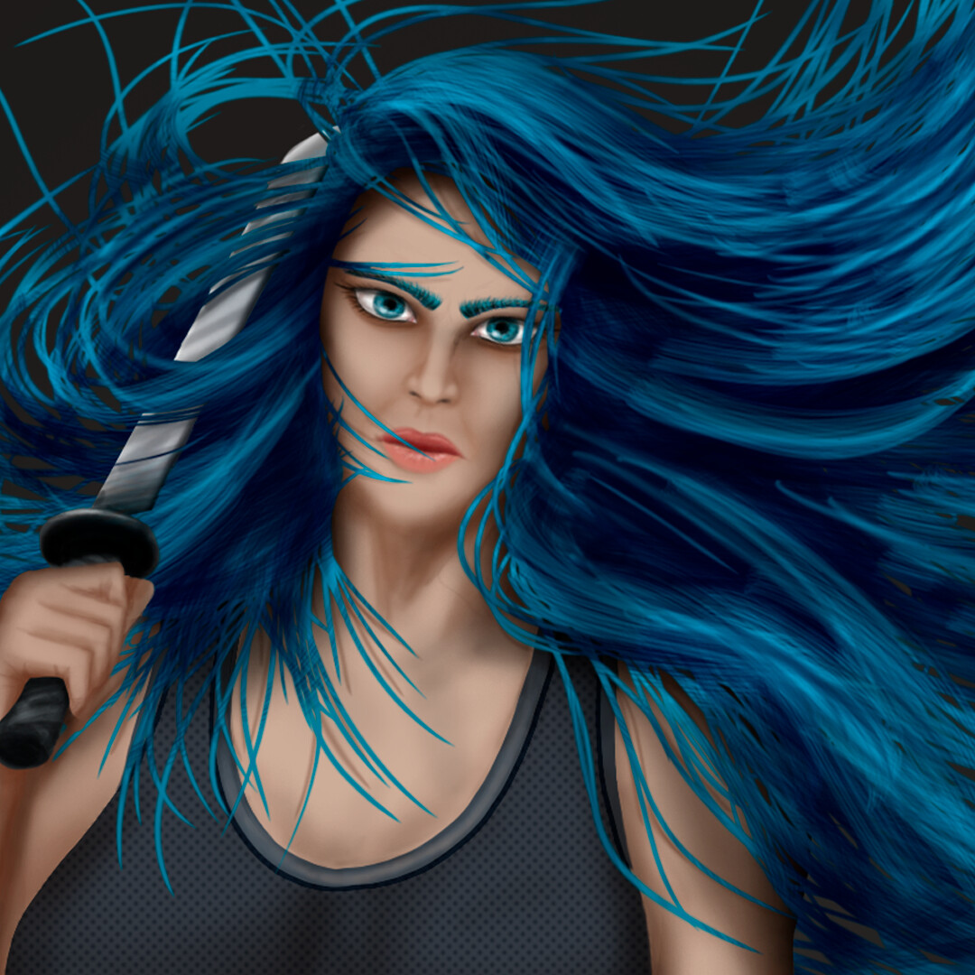 ArtStation - Elektra - Game Character Design