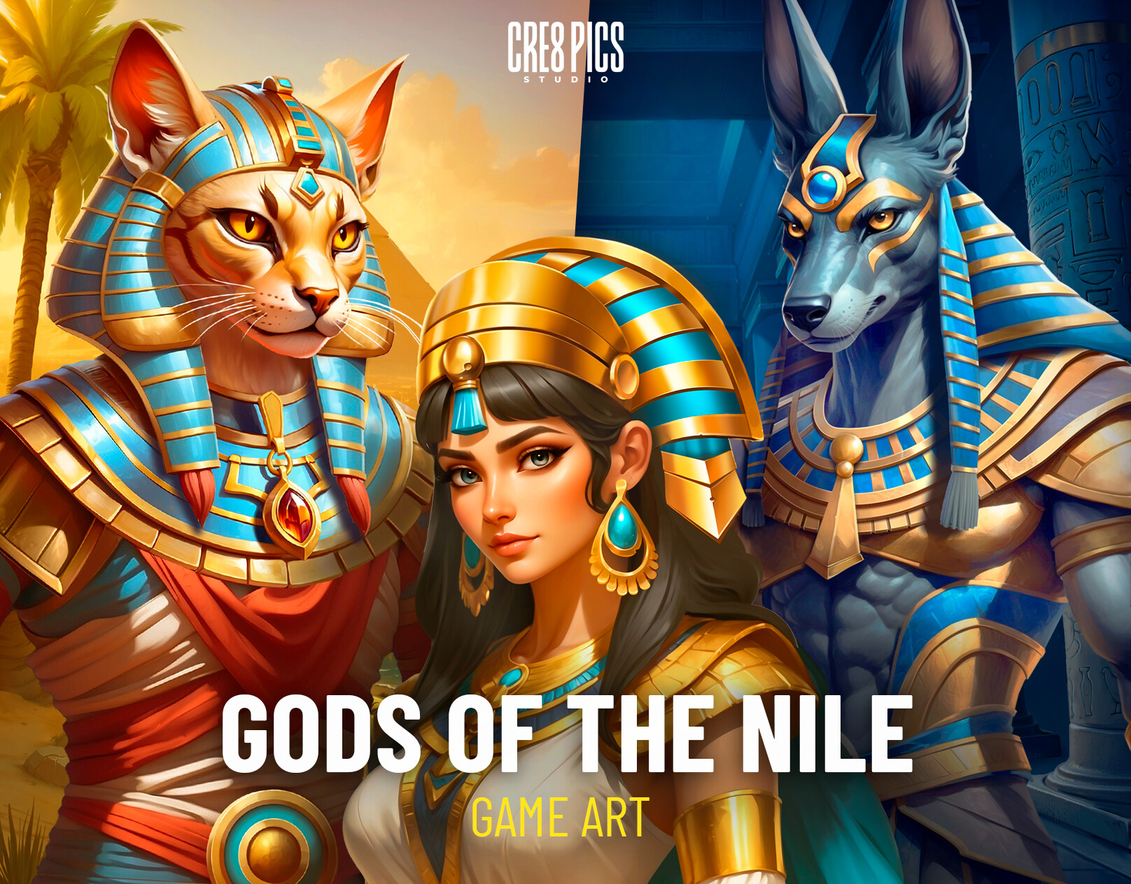 ArtStation - GODS of the NILE | game art