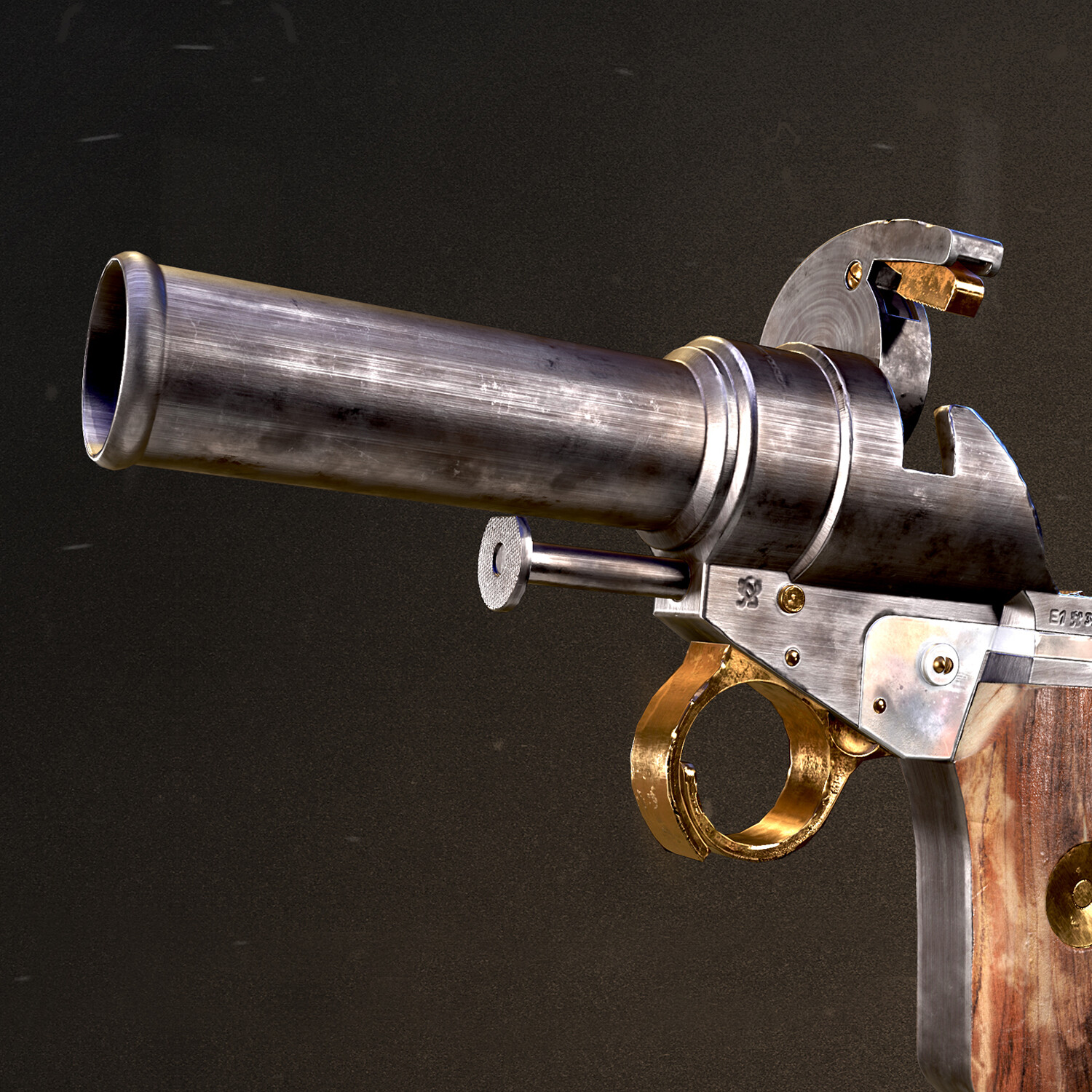 ArtStation - Czech VZ 30 Signal Flare Pistol