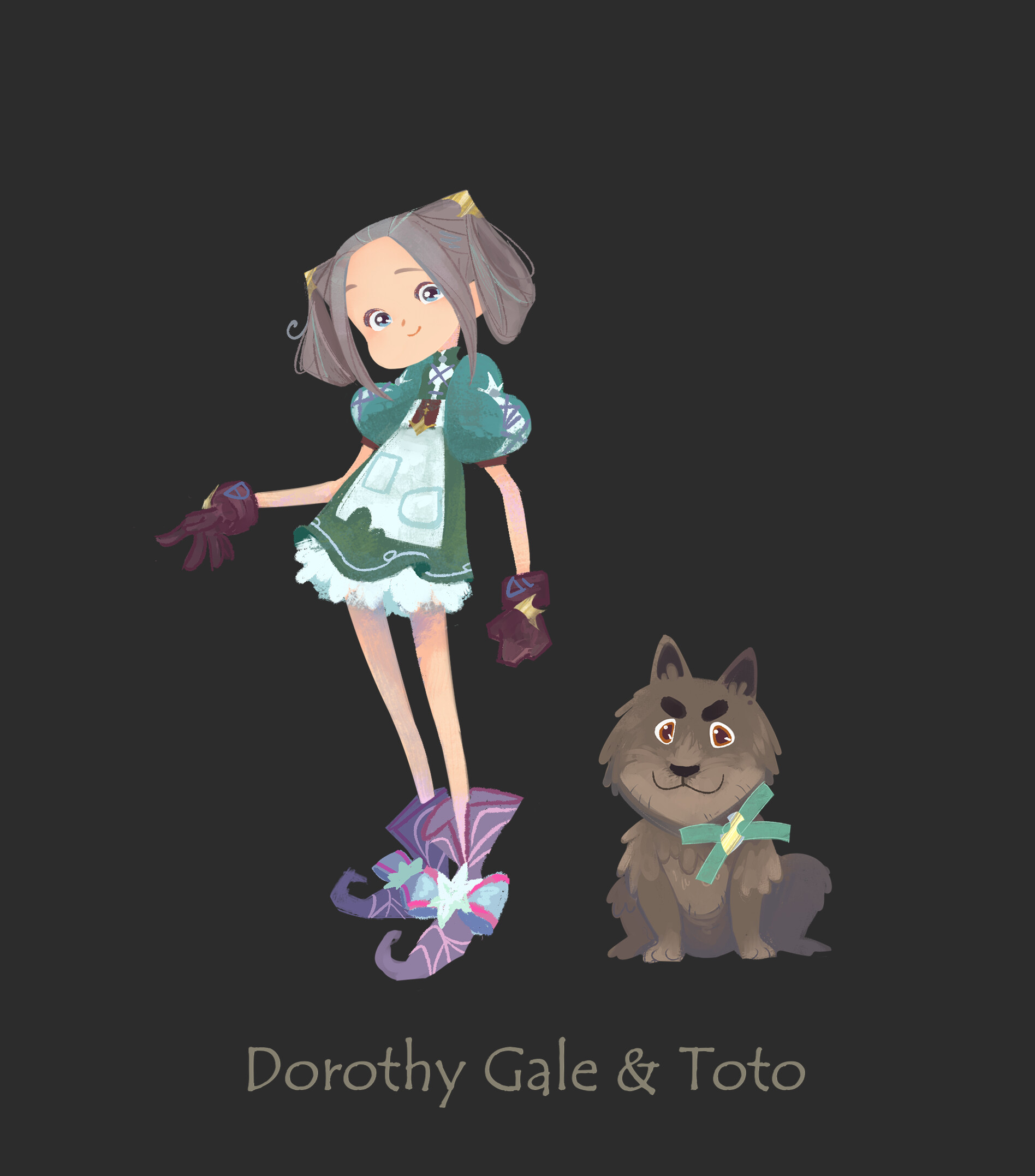 ArtStation - The Wonderful Wizard of Oz - character design project.