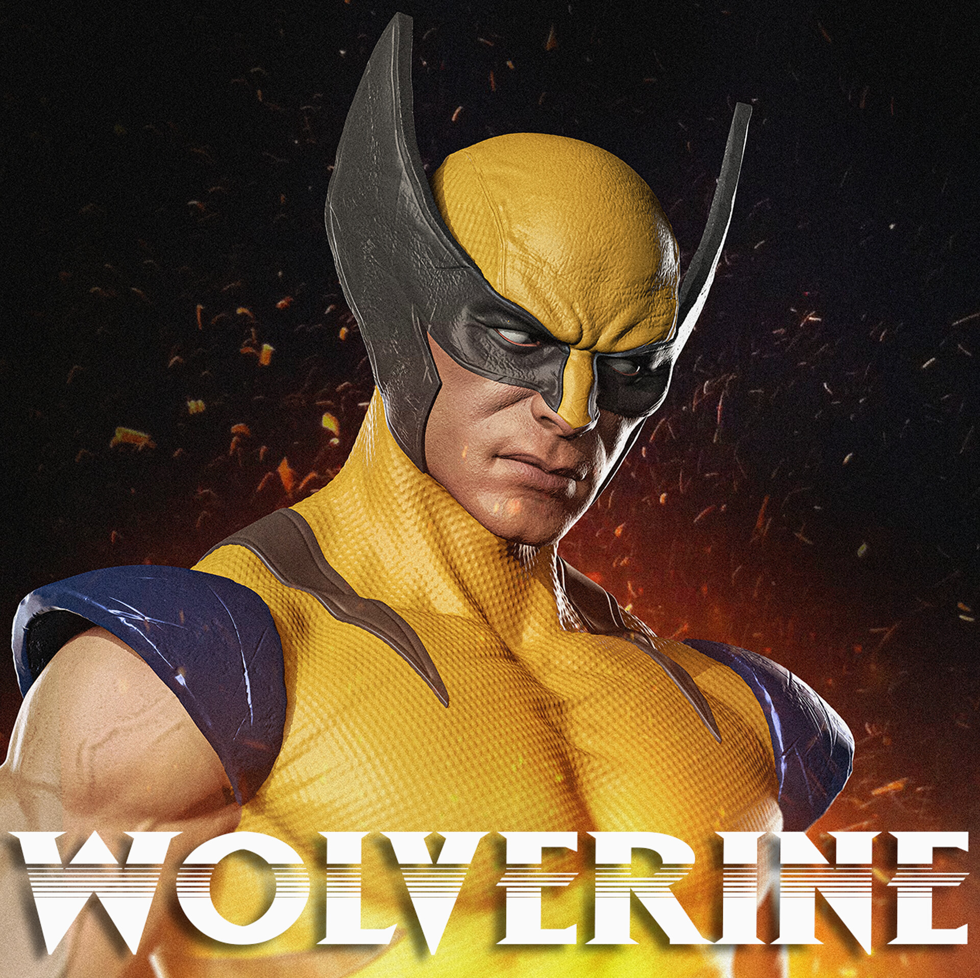 ArtStation - Wolverine (Fan Art)