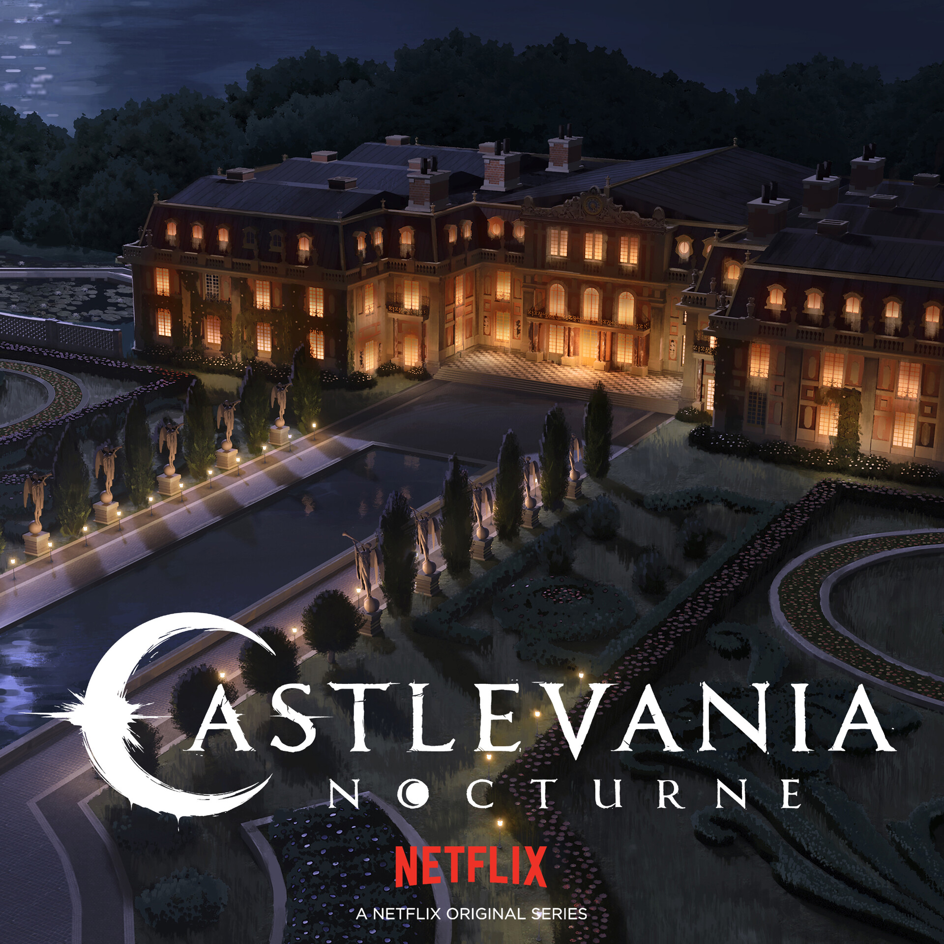 Bo Li - Castlevania Nocturne Season 1 Chateau design