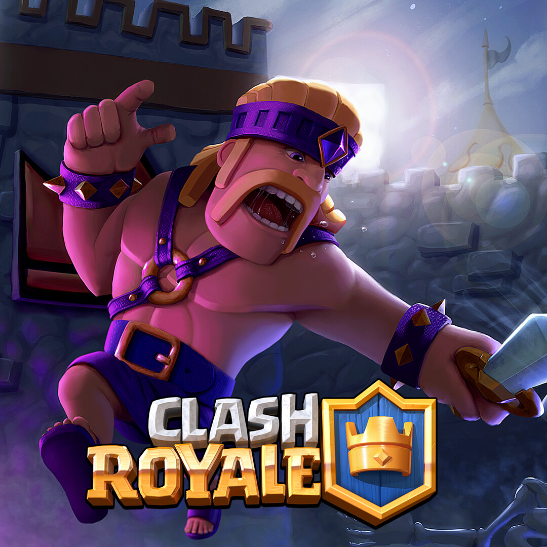 ArtStation - Barbarian - Clash Royale - Fan Art