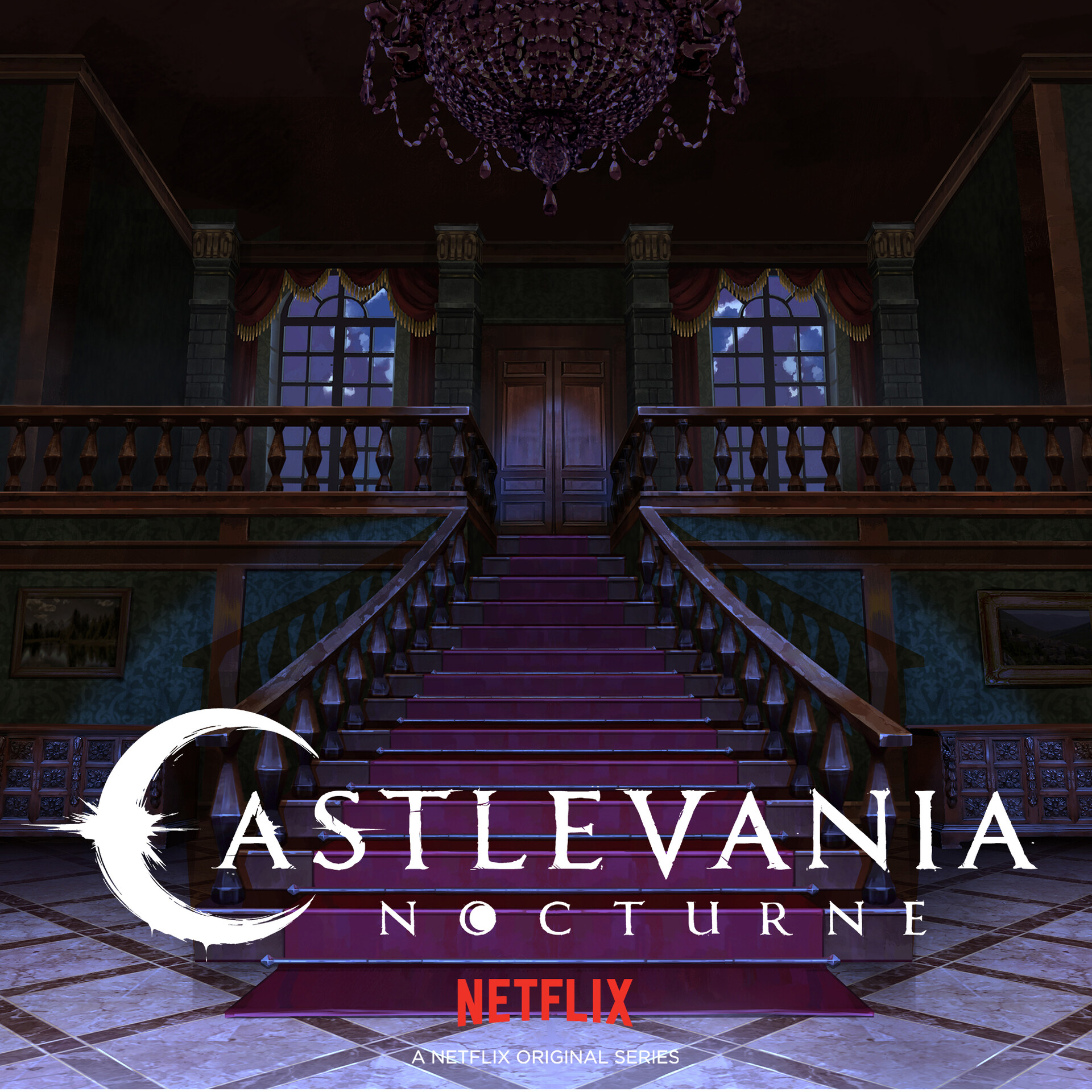 ArtStation - Castlevania Nocturne Season 1 Vaublanc's house design