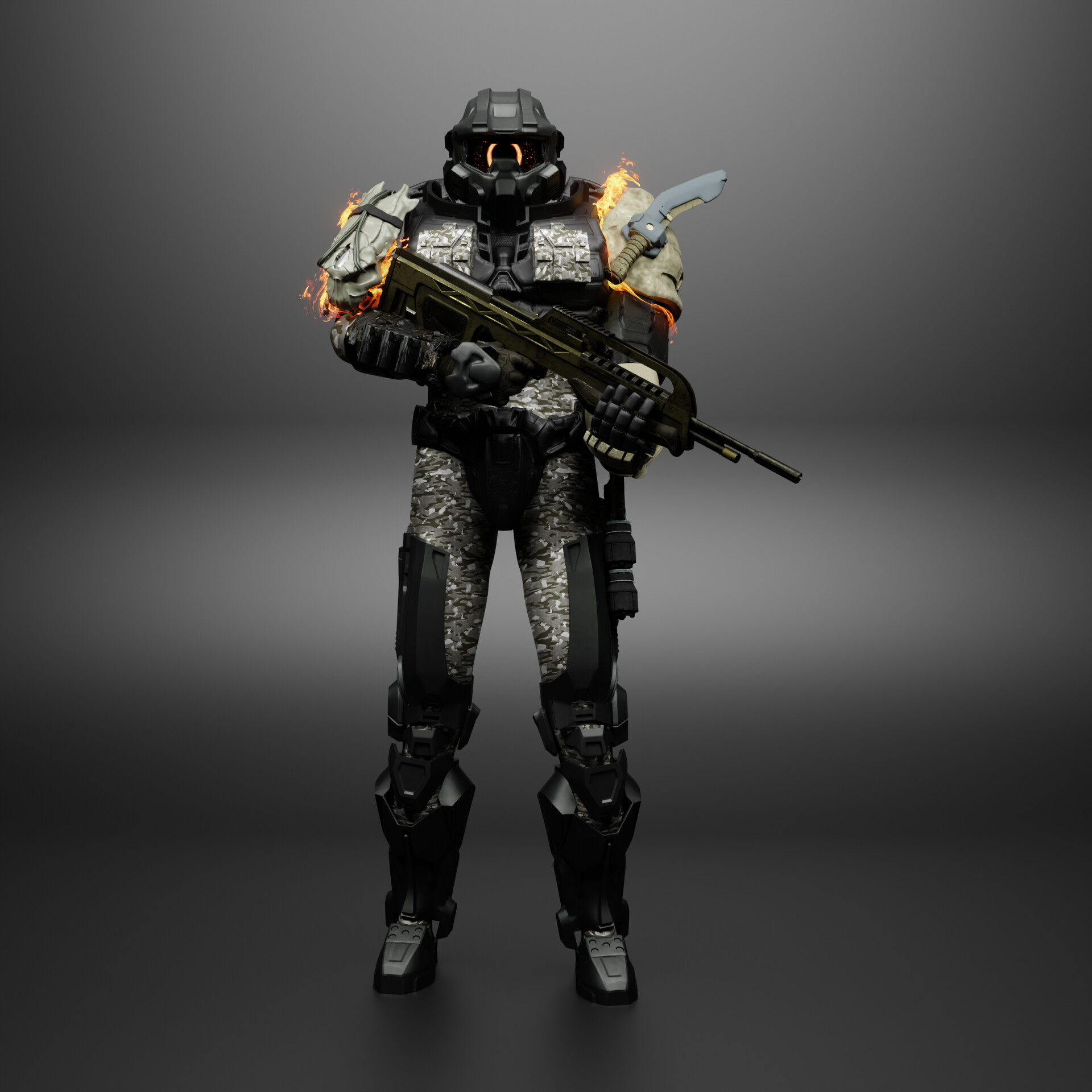 ArtStation - Halo Spartan Mark IV