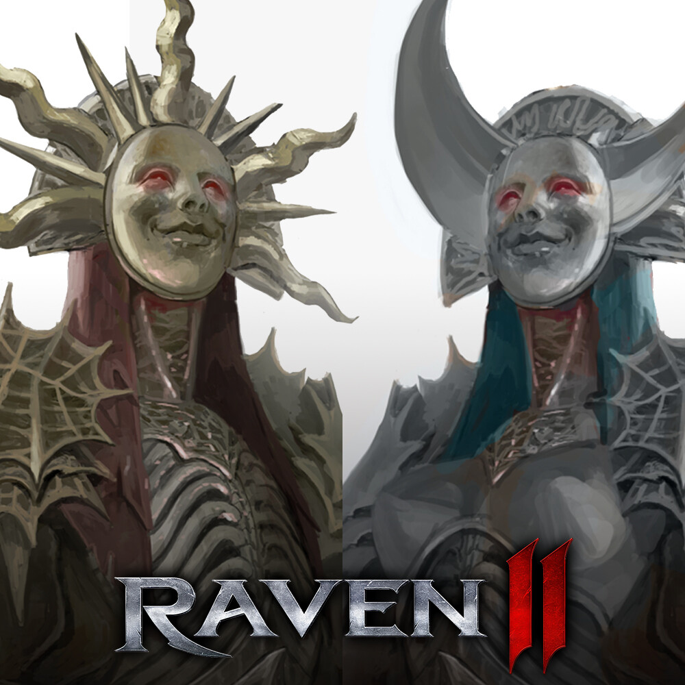 ArtStation - Raven2_monster_luna & solar