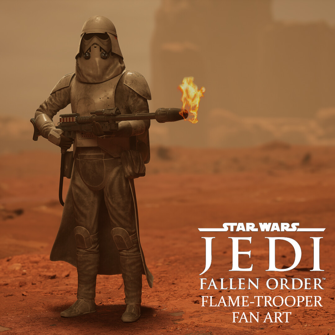 ArtStation - StarWars Jedi Fallen Order - Flame-Trooper
