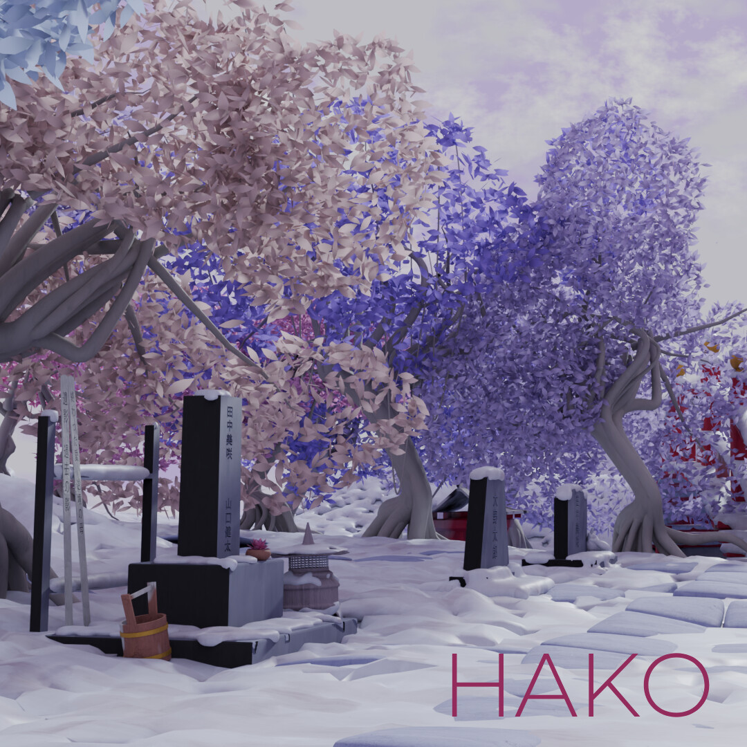 ArtStation - CEMETERY - from 'HAKO' 3D SHORT ANIMATION