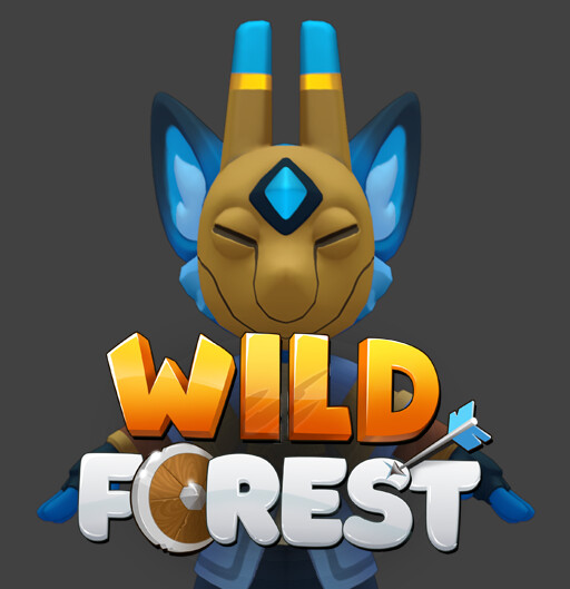 ArtStation - Wild Forest, Ninja Skin_01