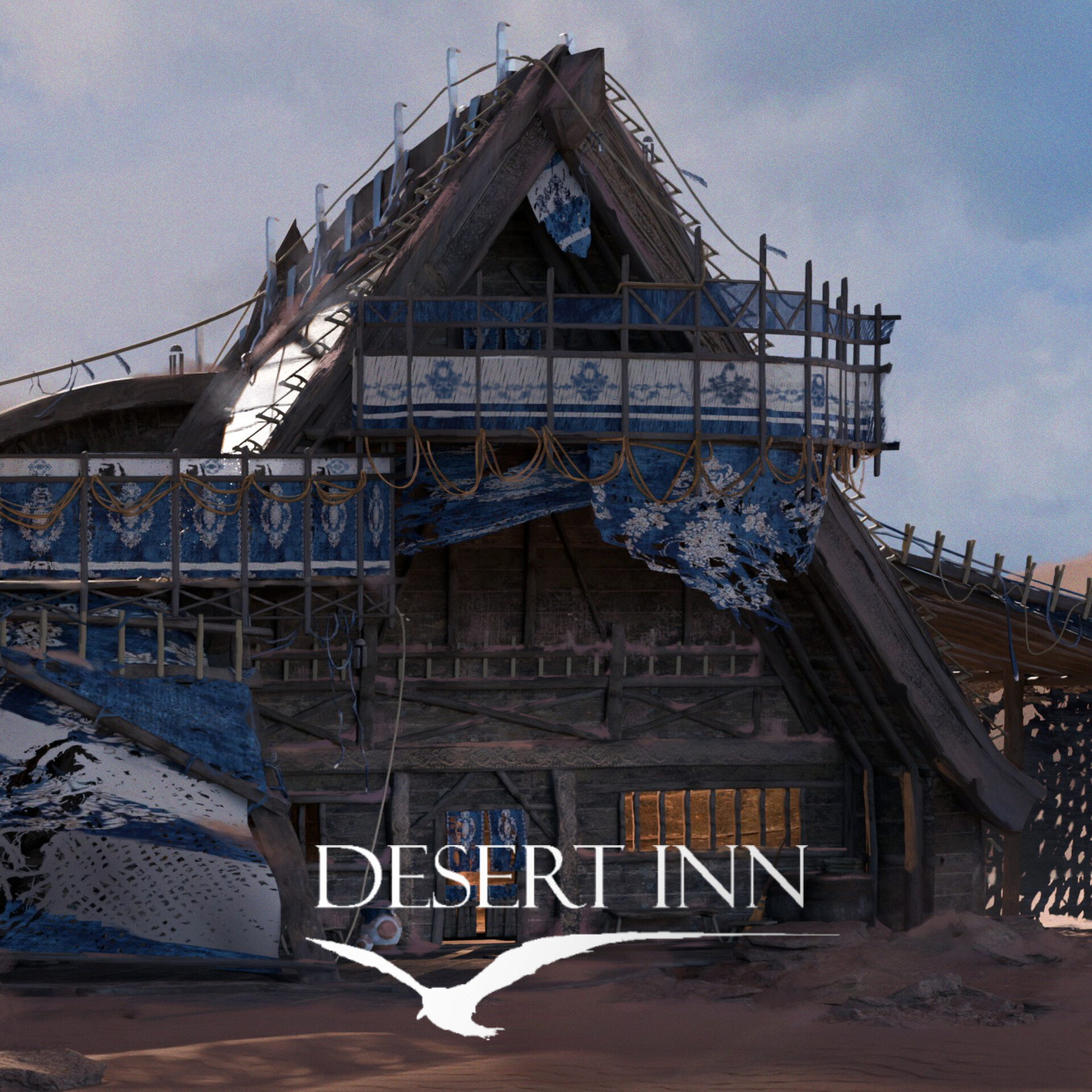 ArtStation - Desert Inn