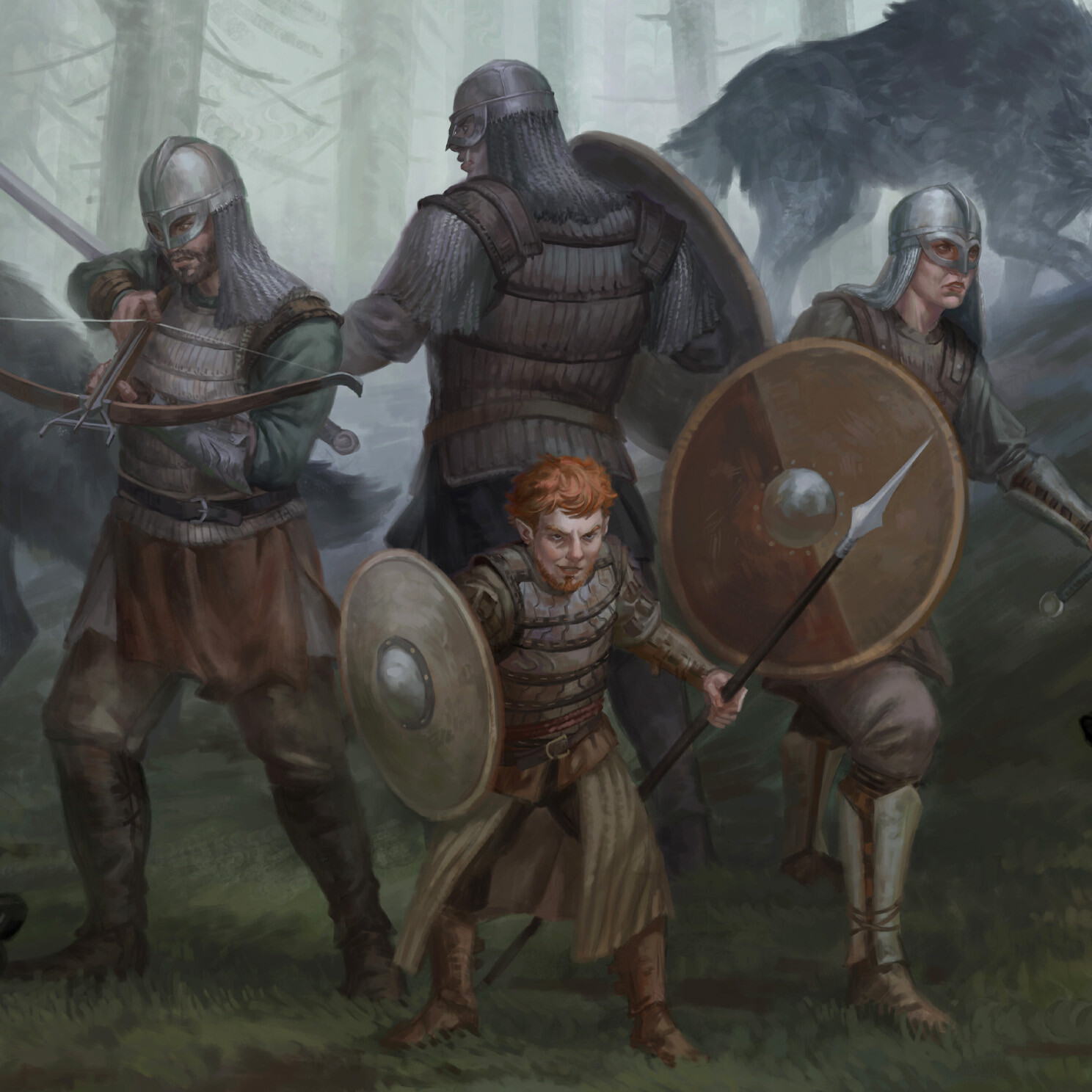 ArtStation - Valikan Clans - Warrior Training