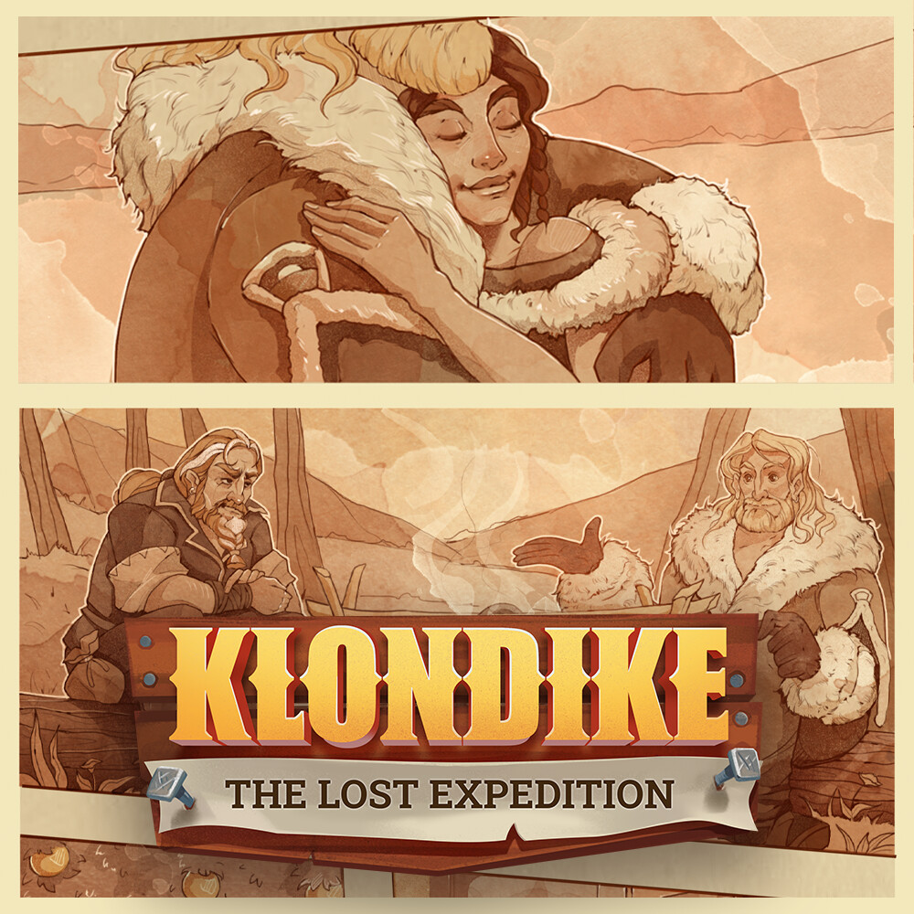 ArtStation - Comics for Klondike: The lost expedition