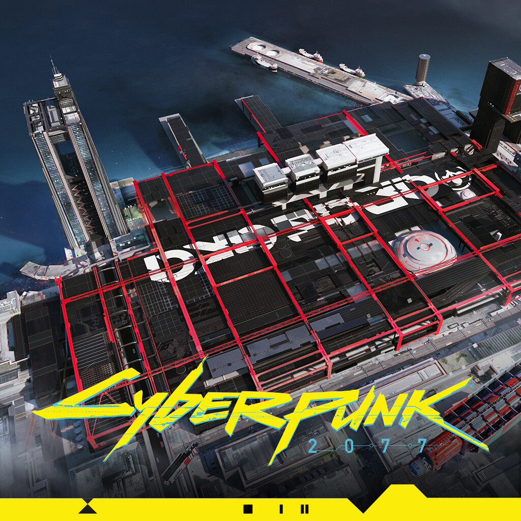 ArtStation - Cyberpunk 2077 | Arasaka Waterfront