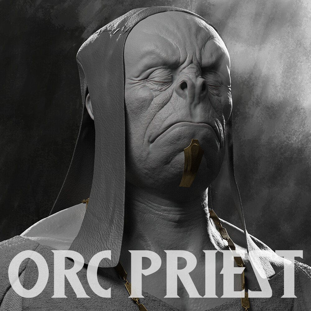 ArtStation - Orc Priest