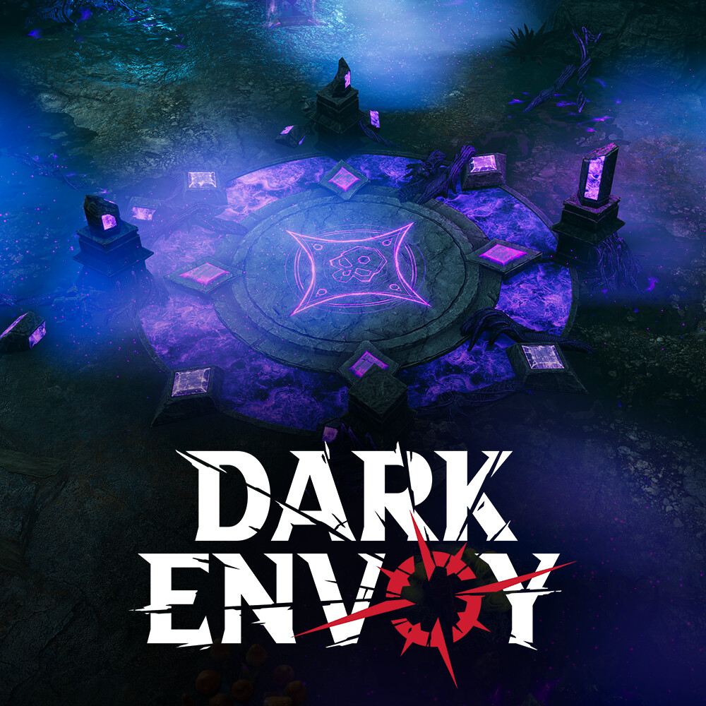 ArtStation - Hybrid Hideout - Dark Envoy Dungeon