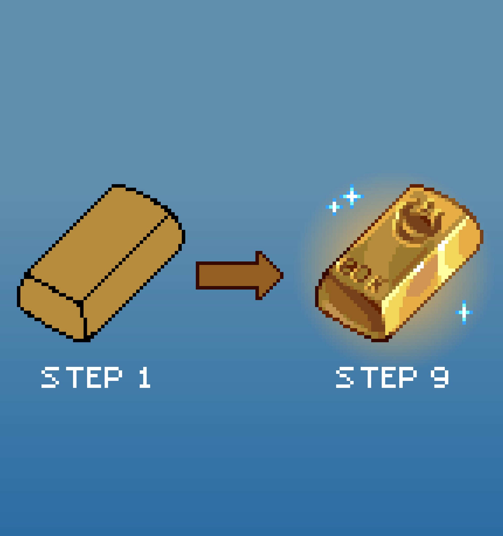 ArtStation - Pixel Art Tutorial - Gold