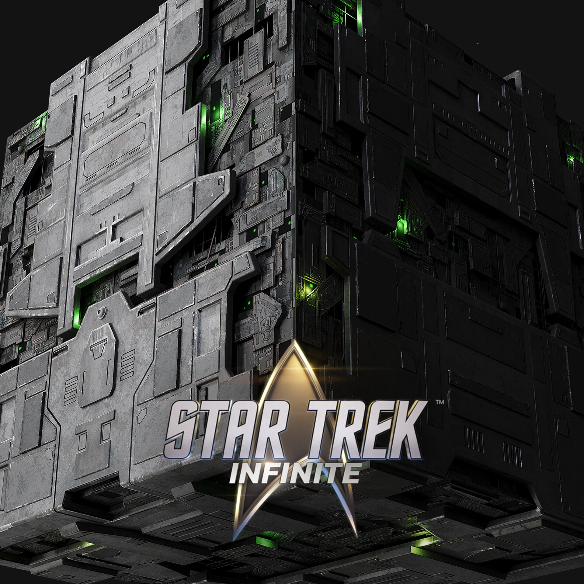 ArtStation - Borg Tactical Cube (Star Trek: Infinite)