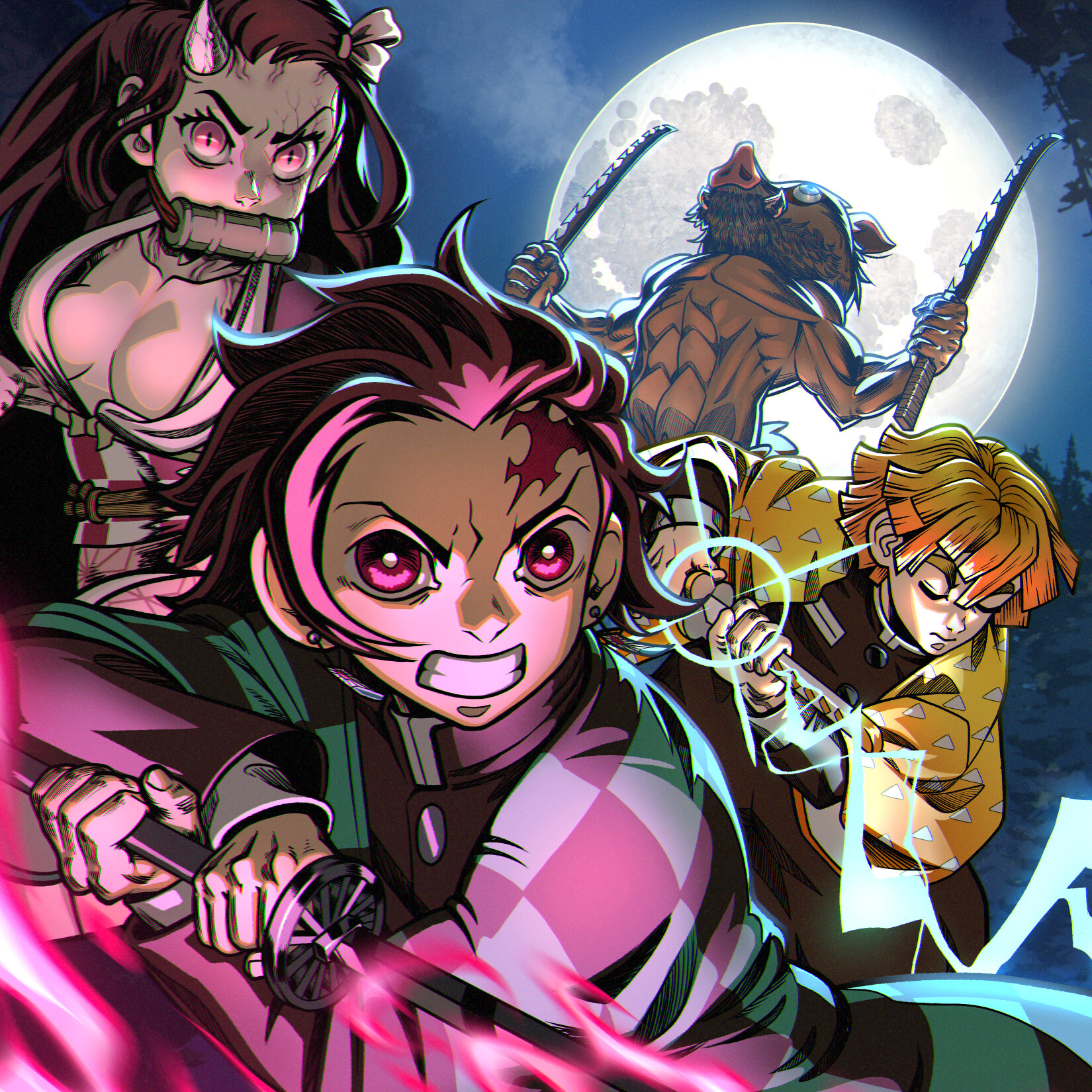 ArtStation - Demon Slayers