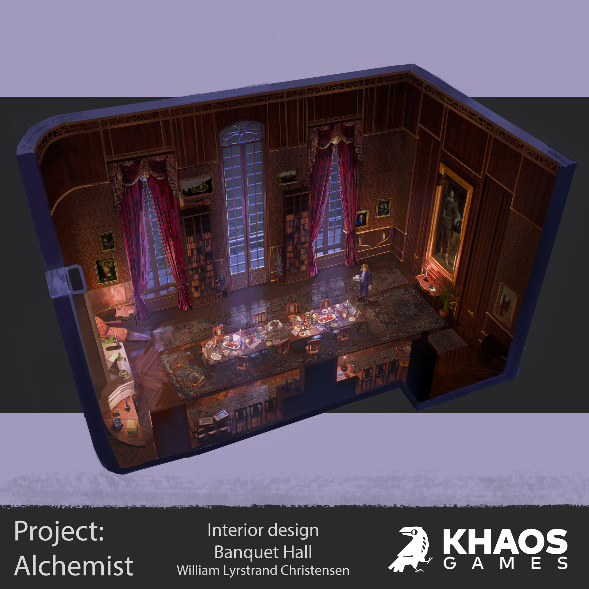 ArtStation - Project Alchemist, Interior design