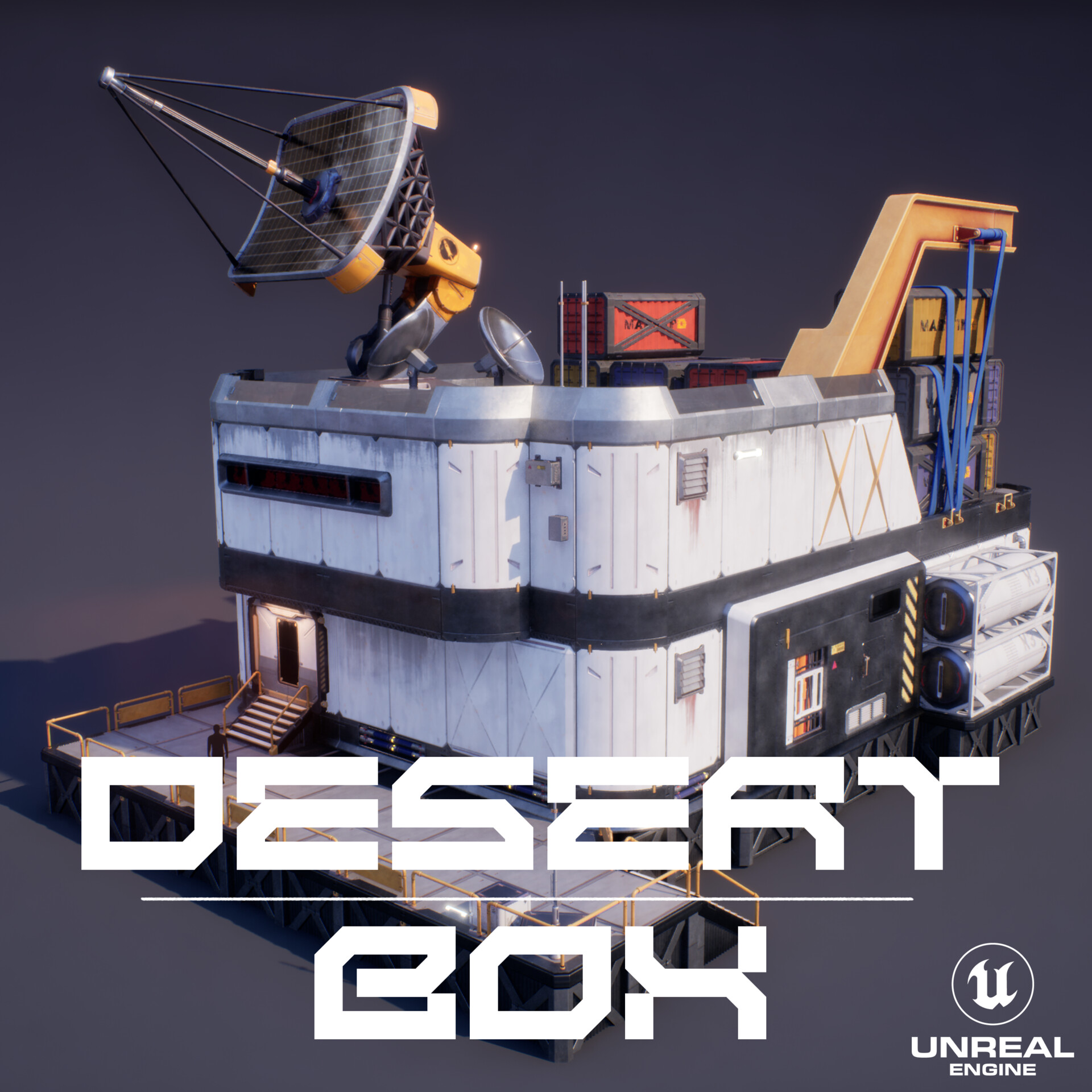 ArtStation - Space Buildings - Sci Fi Kits