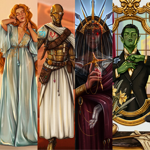 ArtStation - Fantasy Character Illustrations