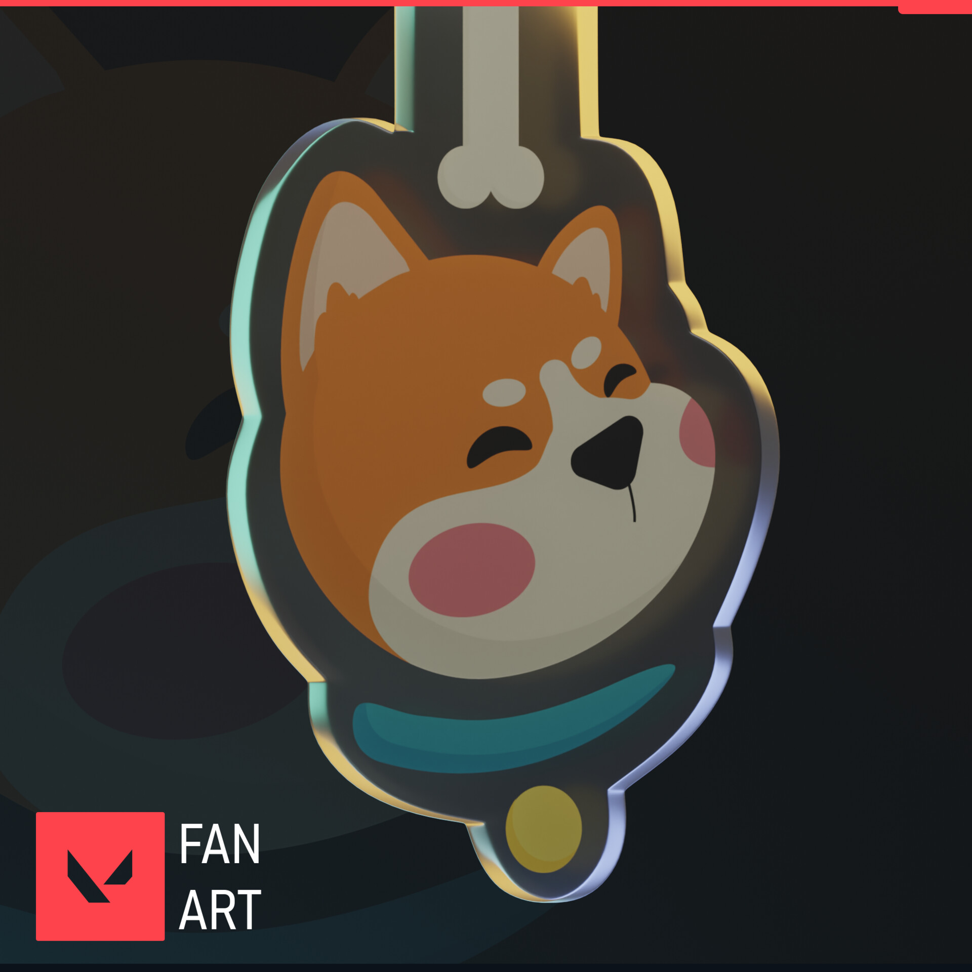 ArtStation - Bruno Gun Buddy - VALORANT [Fan Art]