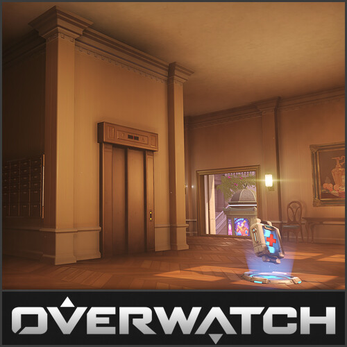 ArtStation - Overwatch - Paris Modular Interiors