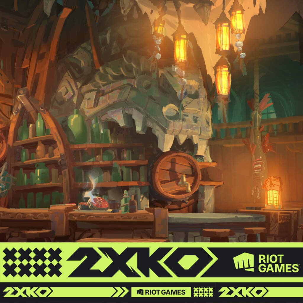 ArtStation - 2XKO - Brazen Hydra Stage