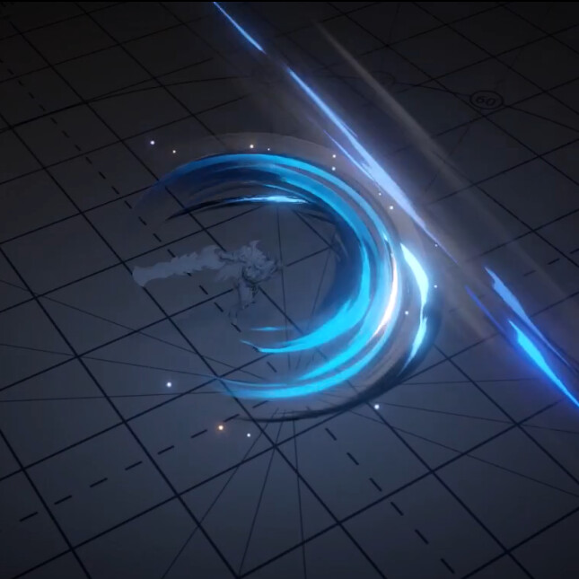 ArtStation - Sword attack effect